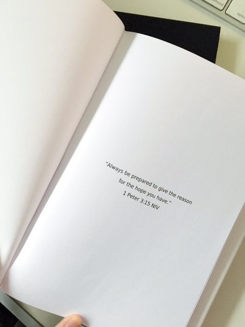 An Invitation to Share your Hope and Reason – Sarah K. Butterfield