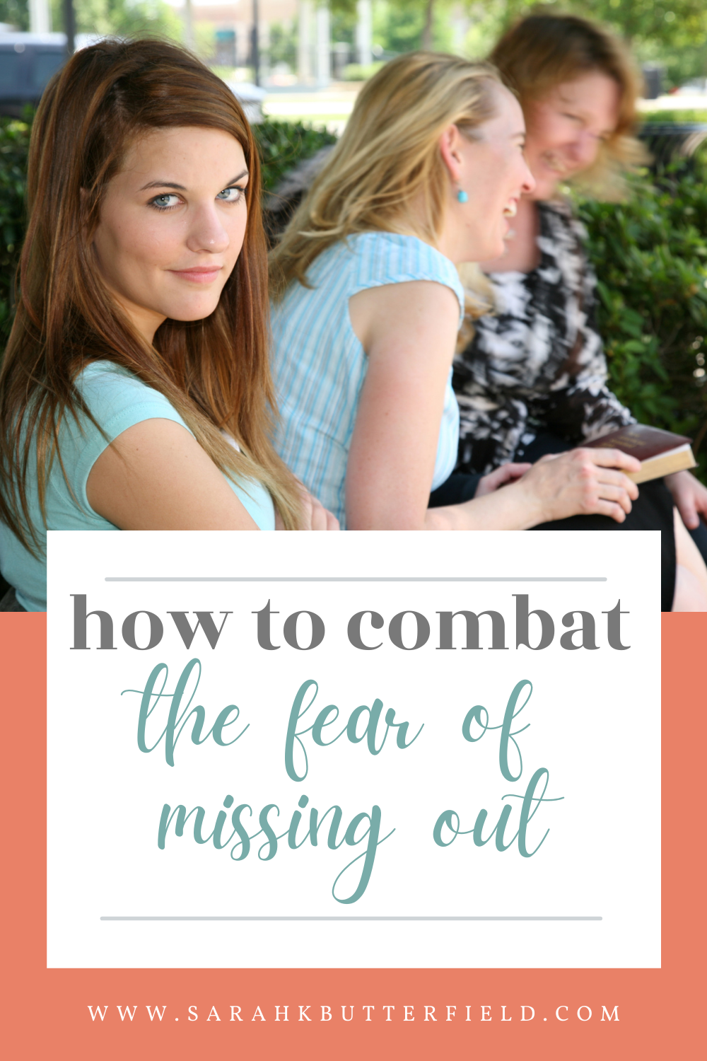 How to combat the Fear of Missing Out – Sarah K. Butterfield