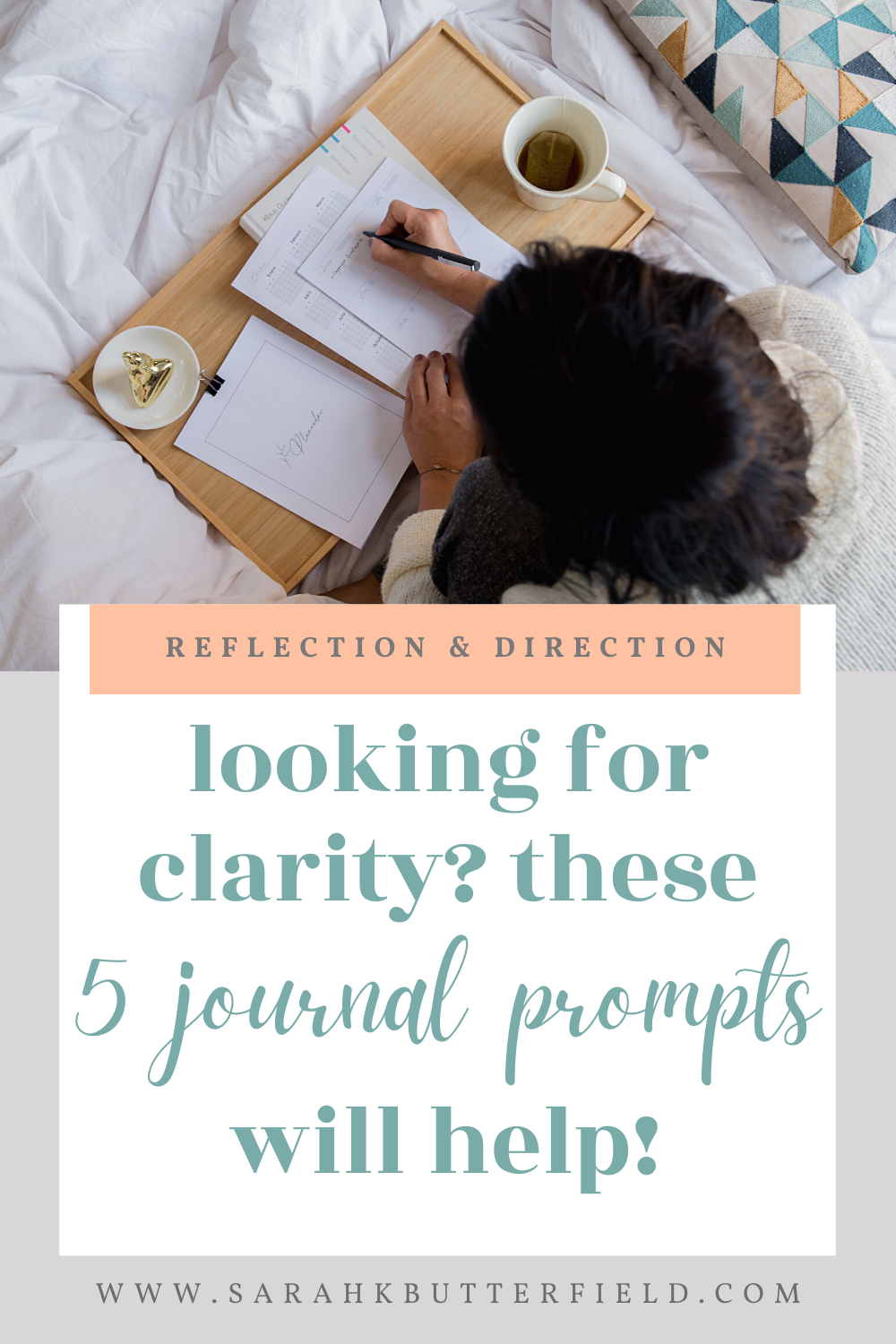Looking for Clarity? These 5 Journal Prompts Will Help! – Sarah K ...